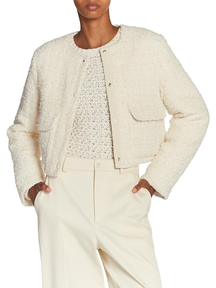 MONCLER Moncler Dauphin Mixed Media Jacket